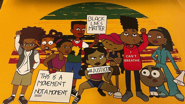 BLM Cartoon (Adult) – Imani Kre8tions